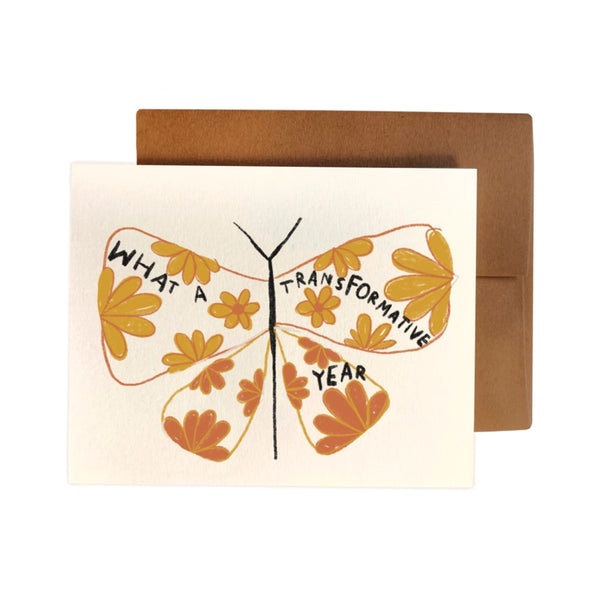 'Transformative Year' Card – Cloth & Crown